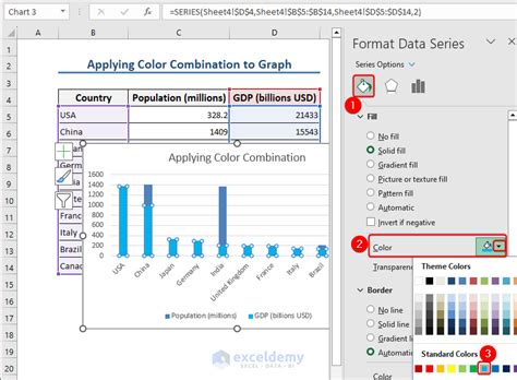 How To Make Good Excel Color Combinations 5 Methods Exceldemy