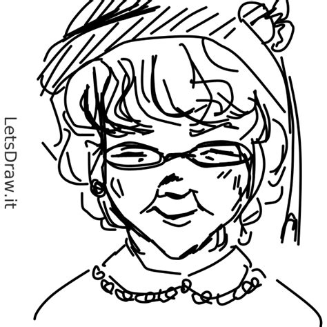 How To Draw Grandma Ncncka Png LetsDrawIt