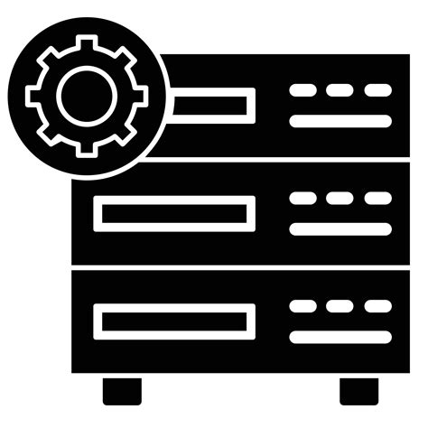 Server Configuration Vector Icon That Can Easily Modify Or Edit 9537245