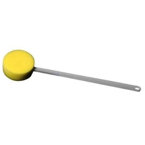 Flexible Long Bathing Sponges Round And Contoured Bendable Handle Sponges