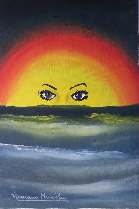 Romano Mussolini Tramonto Catawiki