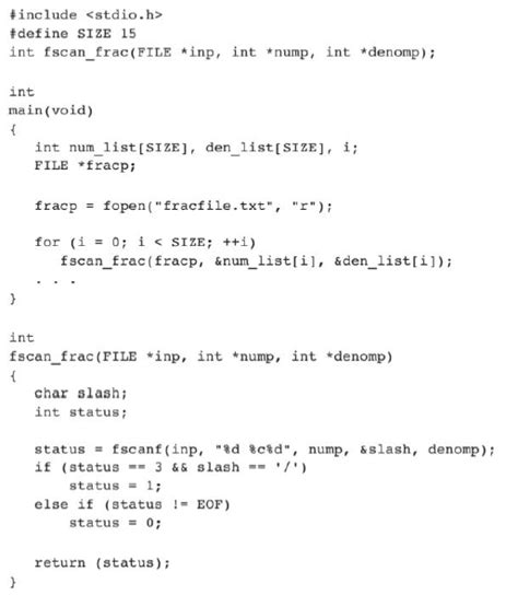 Solved C Languagethe Incomplete Program Below Uses Several