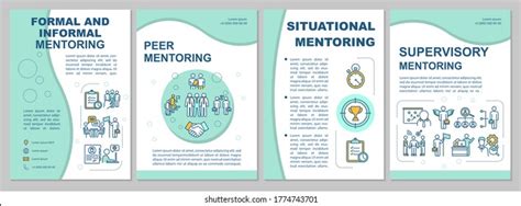 Types Mentoring Brochure Template Corporate Supervision Stock Vector Royalty Free 1774743701