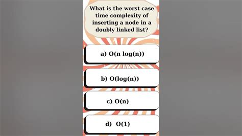 1000 Data Structure Multiple Choice Questions Question 99 Youtube