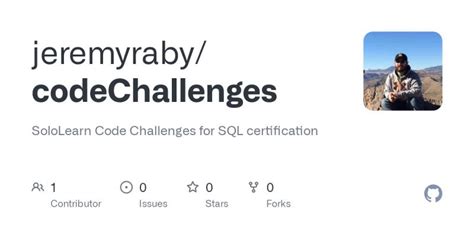 jeremy raby on linkedin github jeremyraby codechallenges sololearn