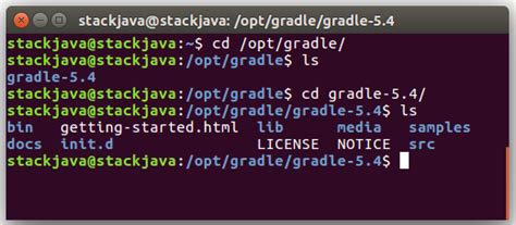 Hướng Dẫn Cài đặt Gradle Trên Ubuntu Linux Stackjava