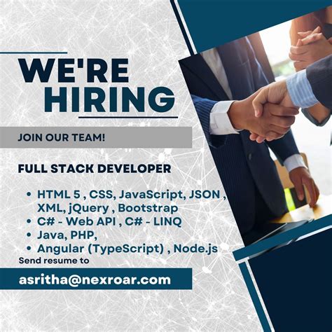 Asritha K On Linkedin Hiring Developer Cv Fullstackdeveloper