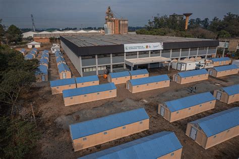 Inaugurada Primeira Cidade Provisória Para Vítimas Das Enchentes No Rs