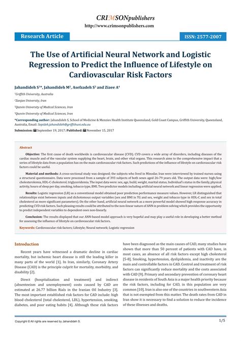 the use of artificial neural network and logistic regression to predict