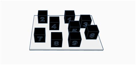 Stl File Corsi Block Tapping Test・3d Print Object To Download・cults