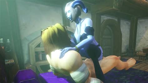 Draenei Has Sex With A Transforming Werewolf Warcraft Porn Parody