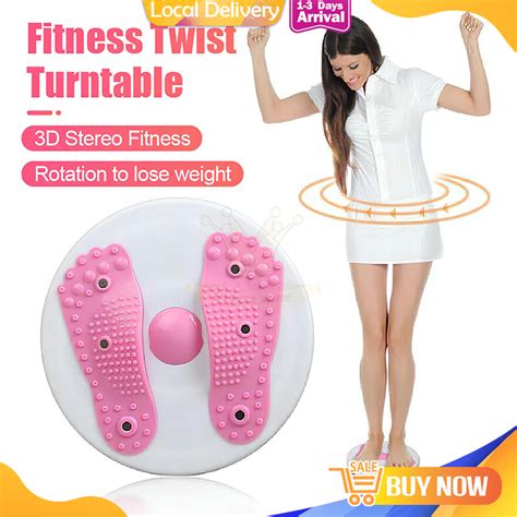 Waist Twisting Plate Foot Massage Twister Disc Balance Board For Gym