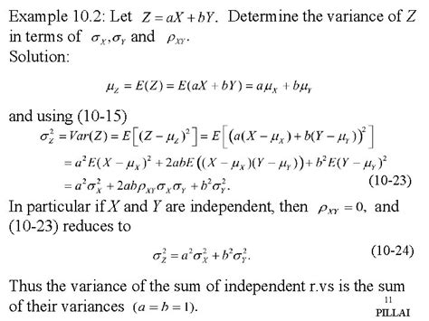 10 Joint Moments And Joint Characteristic Functions Following