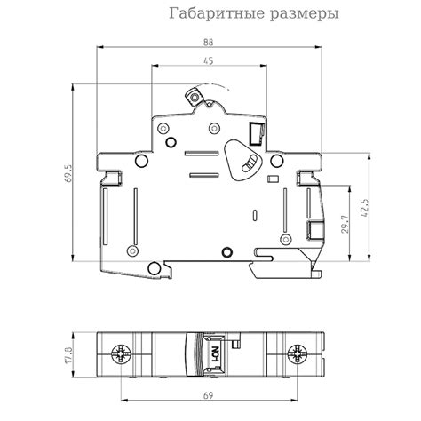 Автоматический выключатель переменного тока Etimat P10 2p C 32a Инвольт