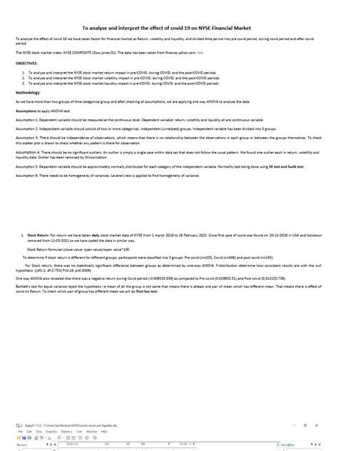 Assignment 1 Pdf Analysis Of Variance Outlier