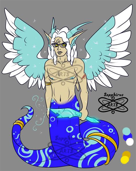 The Ice Naga Character Design Sold By Isapphirus On Deviantart