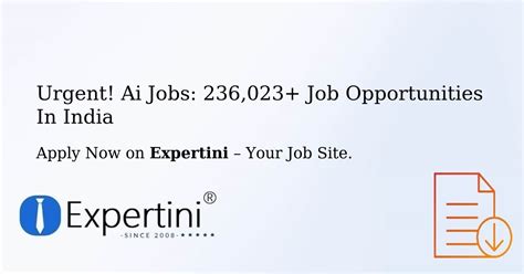 Ai Jobs 177389 Job Opportunities In India Expertini