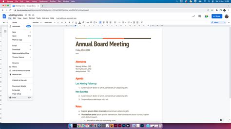 How To Print From Google Docs Top Ten Reviews