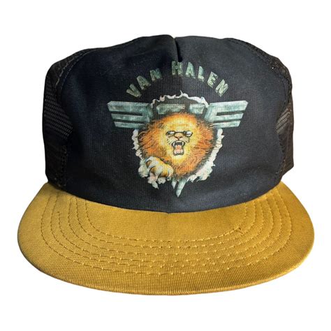 Vintage 1982 Van Halen Hide Your Sheep Tour Lion Truc Gem