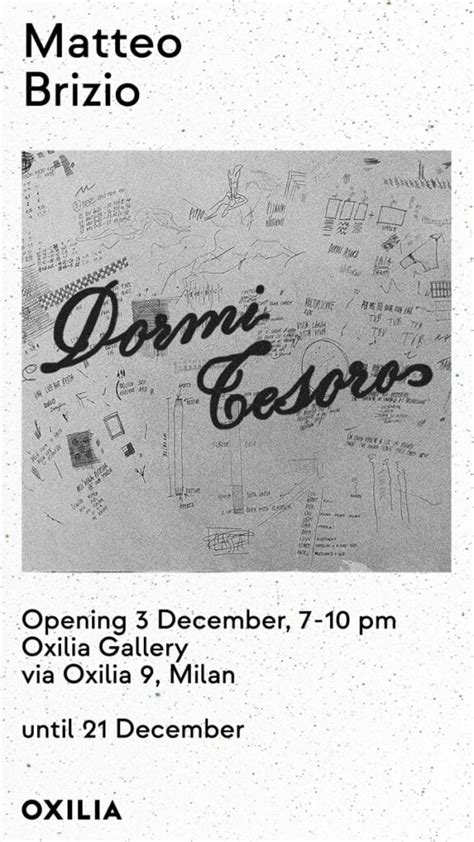 Matteo Brizio Dormi Artribune