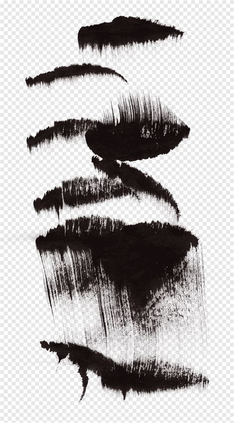 الرسم التجريدي ، فرشاة الحبر الرسم ، الصين الحبر الحبر الحبر الحبر