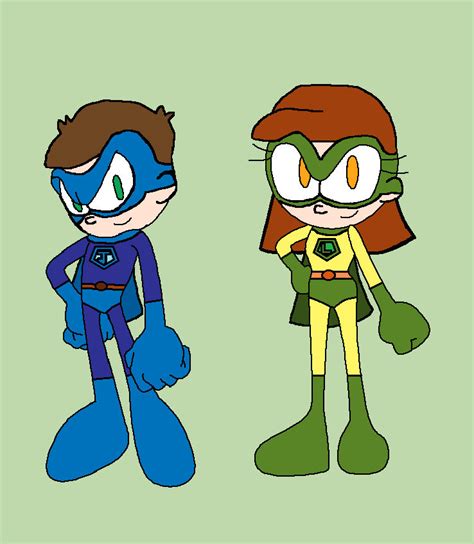 Super Lucy And Super Joey By Locopoton1 On Deviantart