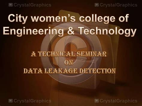 data leakage detection pptx