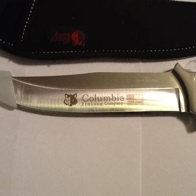 Columbia Jinlang Company 11" Hunting Knife, New USA Saber W/sheath ...