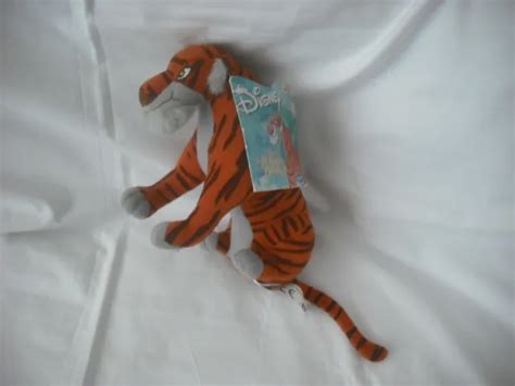 Disney Jungle Book 2 Shere Khan Tiger Soft Toy Plush 6 With Tags 2002