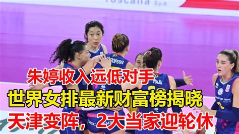 意外！世界女排選手最新財富排行榜揭曉，朱婷未入選，榜一已退役。天津女排變陣在即，2大當家迎輪休機會，陳博雅或重返首發位置 Youtube