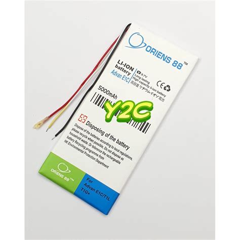 Jual Baterai Advan Tablet T L E C Double Power Oriens Batre Batrai Batere Batu