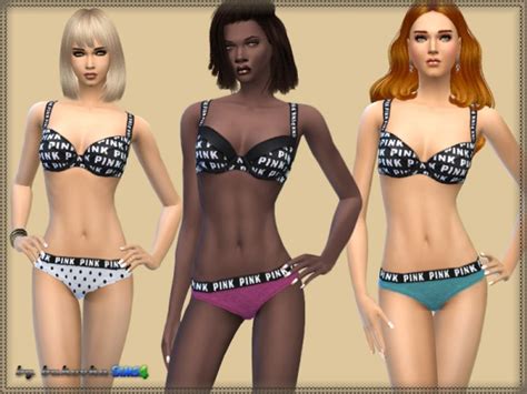The Sims Resource Set Pink By Bukovka • Sims 4 Downloads