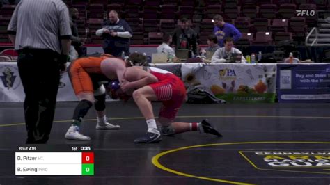 285 Lbs Consi Of 4 Dylan Pitzer Mt Pleasant Vs Braden Ewing Tyrone