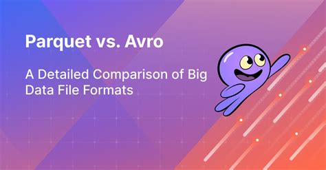 Parquet Vs Avro A Detailed Comparison Of Big Data File Formats Airbyte