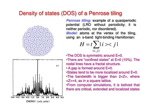 Ppt Density Of States And Frustration In The Quantum Percolation Problem Powerpoint