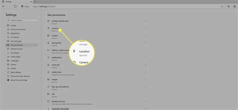 Allow Or Deny Access To Your Physical Location Settings