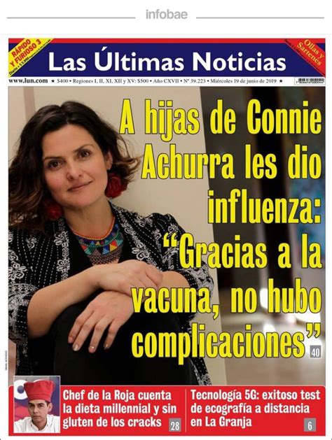 Las Ultimas Noticias Chile 19 De Junio De 2019 Infobae