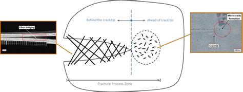 Schematic Of Fracture Process Zone With Optical Micrograph Of