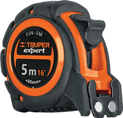 Truper Expert Fin 5m Flexómetro Industrial Contra Impactos 5 M Cinta