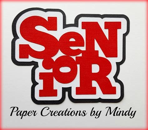 Craftecafe Mindy High School Senior Premade Paper Piecing Scrapbook