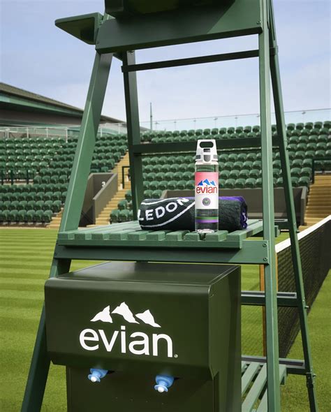 Evian Introduces First Ever Refillable On Court Water System To