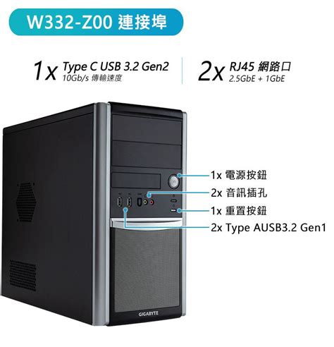 Gigabyte 技嘉 W332 Z00工作站 R7 7700x16g2tb512ssdw11p Pchome 24h購物