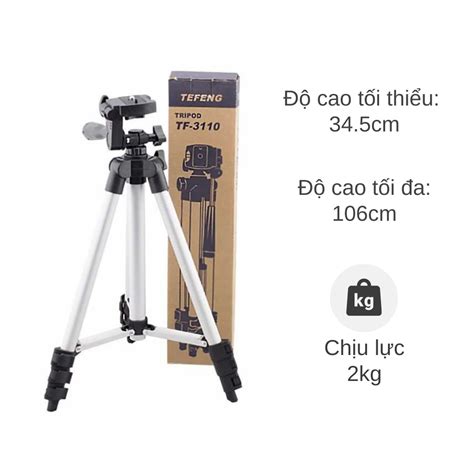 Đế 3 Chân Cao Tripod Tf 3110