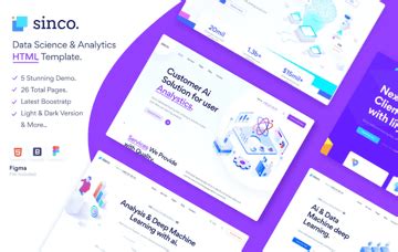 9 Data Science And Analytics HTML Templates Envato Tuts