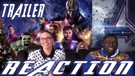 AVENGERS 4 ENDGAME TRAILER REACTION YouTube