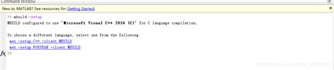 Matlab中的函数编译成动态链接库dll文件matlab Mbuild Setup Csdn博客