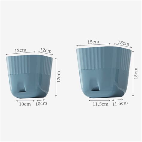 Dream Lifestyle Flower Pots6 Inch Planters With Multiple Drainage