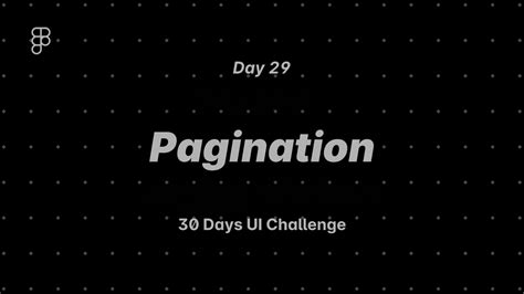 Pagination Day 29 Of 30 Day Ui Challenge Figma