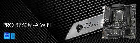 Msi Pro B M A Wifi Ddr Matx Msi Store Malaysia