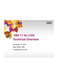 DB For Z OS Technical Overview Db For Z Os Technical Overview Pdf PDF PRO